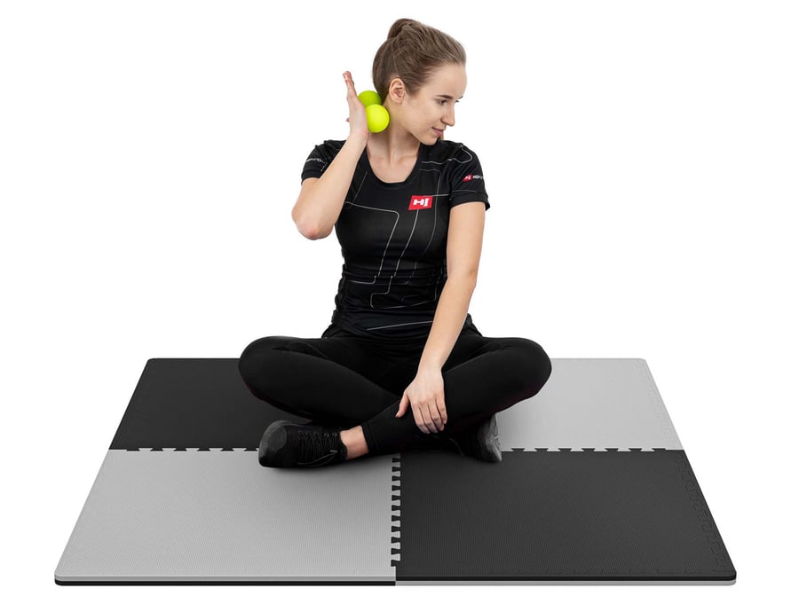 Mata puzzle EVA 2cm czarno/szara - 4 sztuki | Ceny producenta - Sklep ...