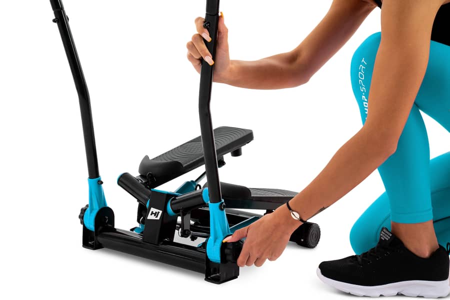 Stepper skrętny z ramionami HS-045S Slim niebieski | Ceny producenta ...